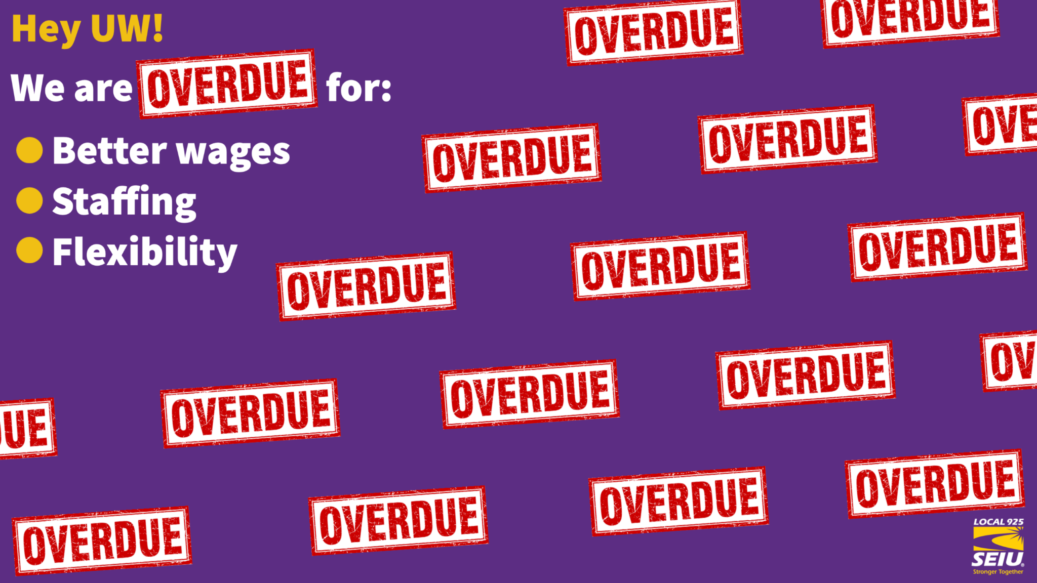 Zoom Background + Profile Images - SEIU Local 925