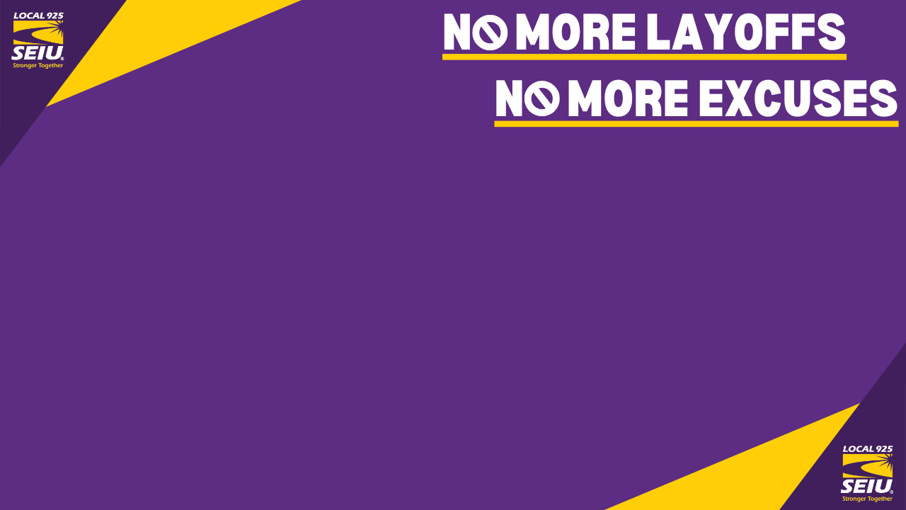 Stand Up for Higher Ed! - UW Chapter Virtual Backgrounds - SEIU Local 925